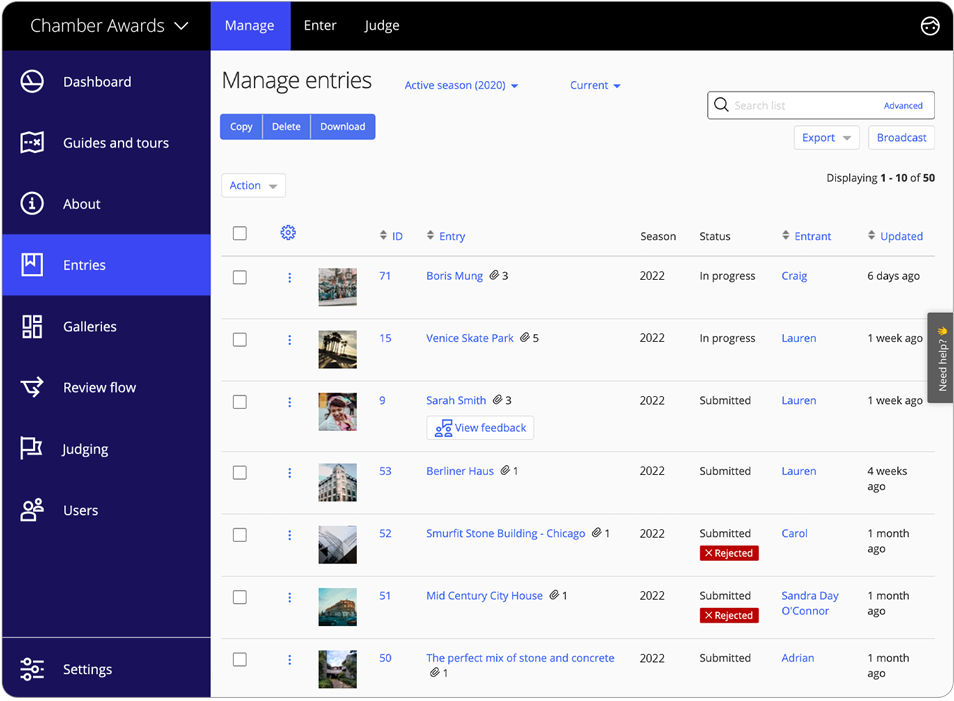 Awards management software - Awards Management Software